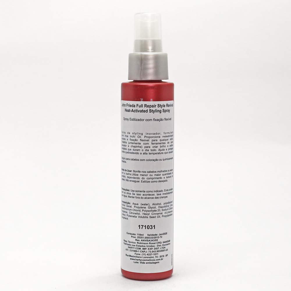 John Frieda Full Repair Heat Activated Styling Spray, 4 Ounce