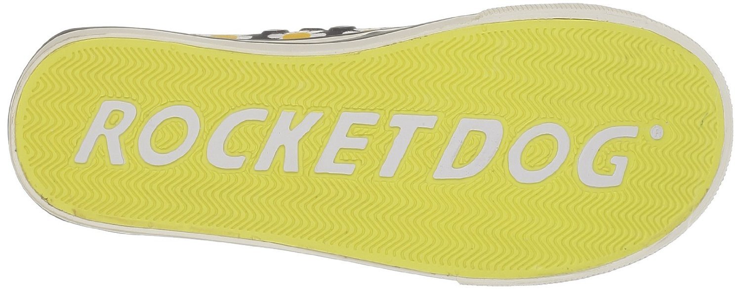 Rocket Dog womens Jazzin Sneaker, Daisy Black, 7 US
