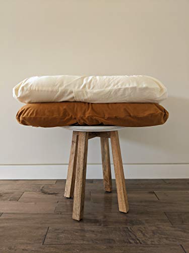NoomiNest Baby Lounger Cover | 100% GOTS Organic Cotton (Clay)