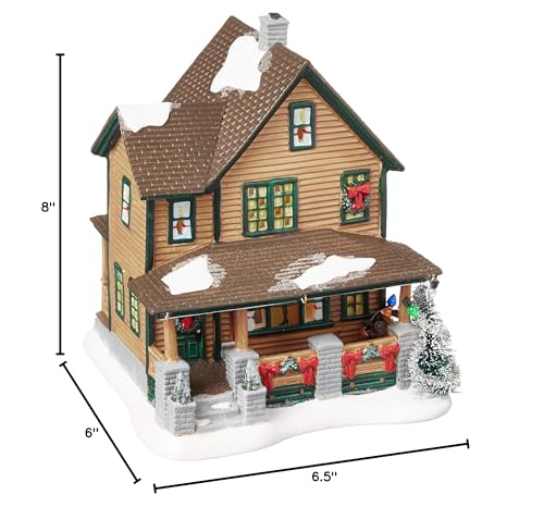 Department 56 Christmas Story Village Ralphies House Lit Building, 7.24 Inch, Multicolor