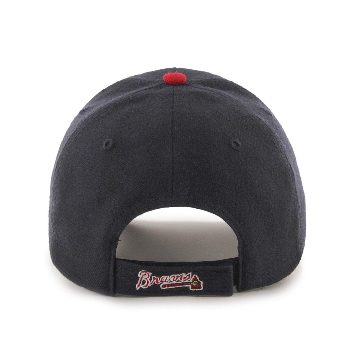 MLB Atlanta Braves Juke MVP Adjustable Hat, Navy-Home, One Size