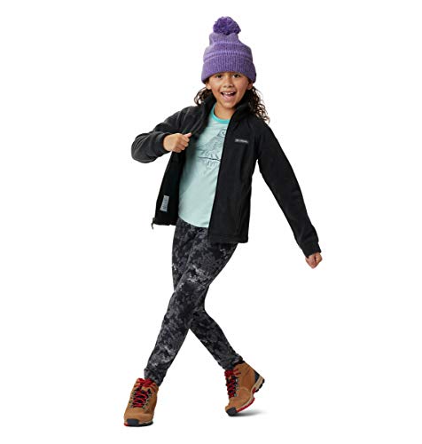 Columbia Baby Girls Benton Springs Fleece Jacket, Black, Medium