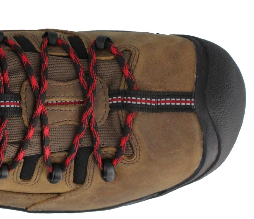 KEEN Utility Men's Pittsburgh 6" Leather Waterproof Steel Toe Work Boots, Bison, 10.5 Wide