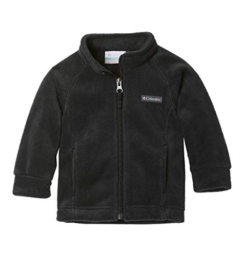 Columbia Baby Girls Benton Springs Fleece Jacket, Black, Medium