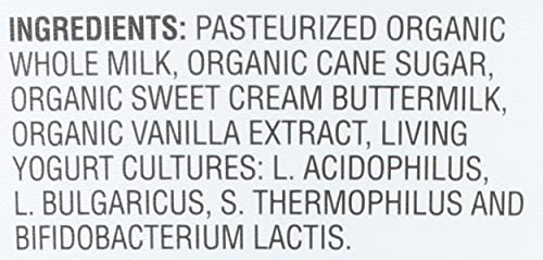 Straus Family Creamery, Organic Vanilla Whole Milk Yogurt, 32 oz