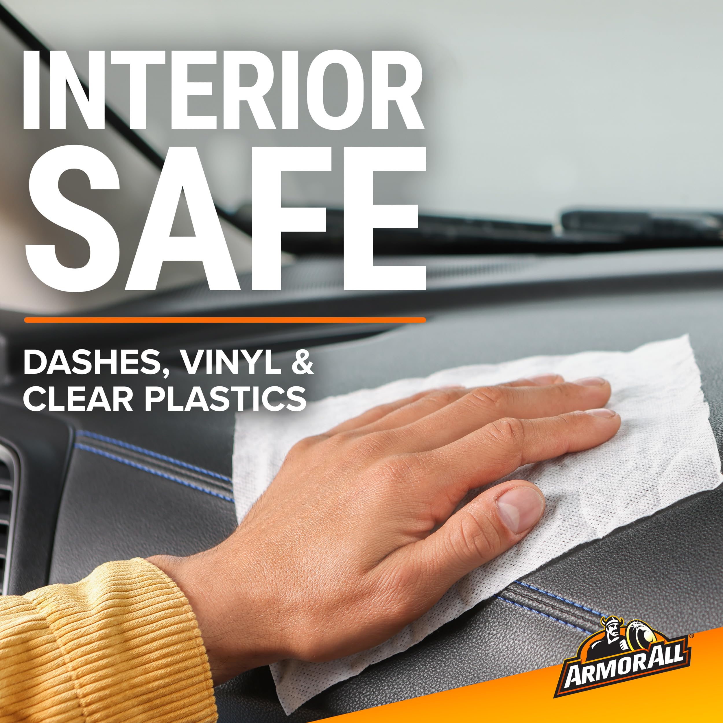 Armor All Interior Car Cleaning Wipes, Car Wipes for Dirt and Dust, 30 Count