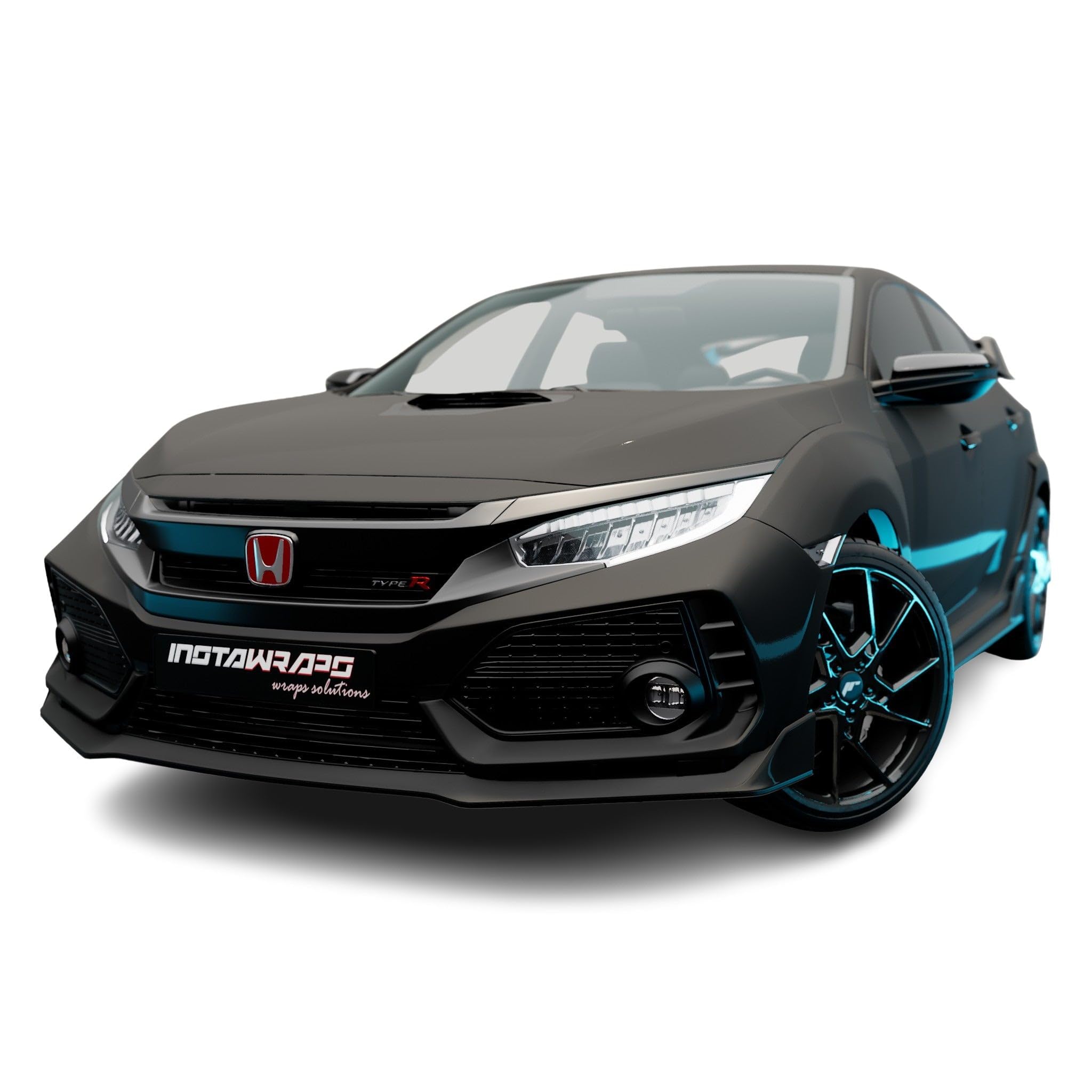 Avery SW900-180-O MATTE BLACK 5ft x 25ft (125 Sq/ft) Supreme Vinyl Car Wrap Film
