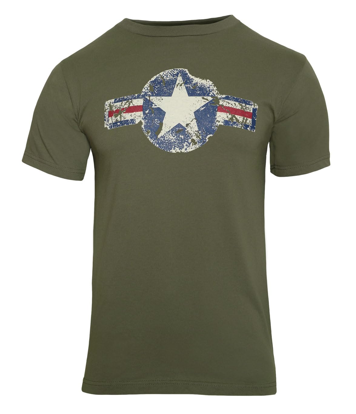 Army Air Force Olive Drab Vintage Cool Retro T-Shirt - X-Large