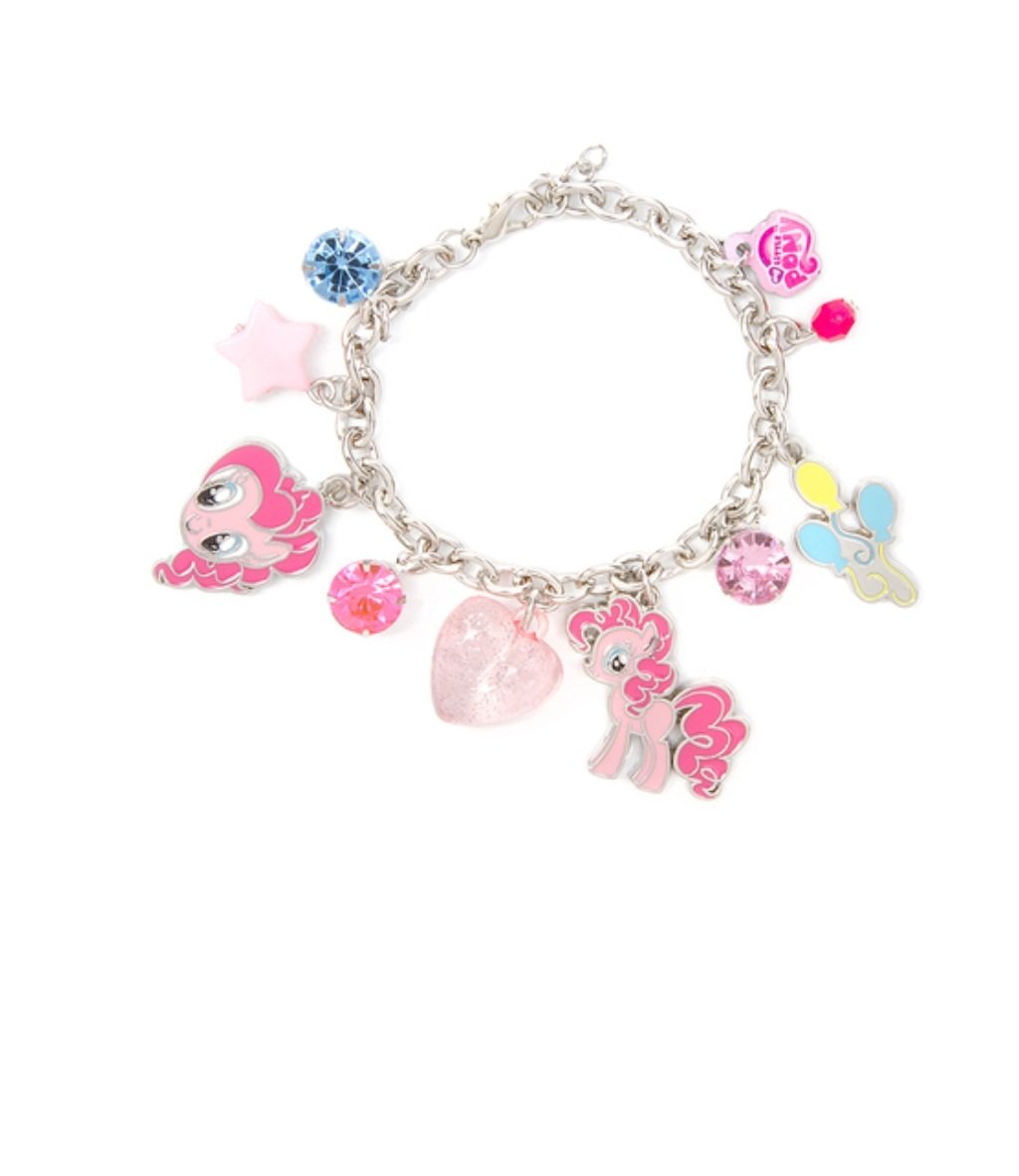 My Little Pony Charm Bracelets - Pinkie Pie/Bead/Logo