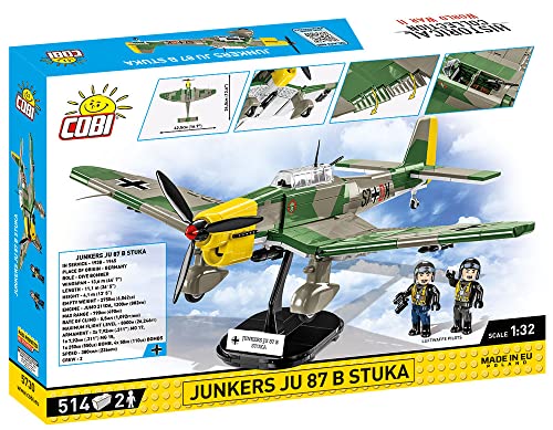COBI Toys Historical Collection War War II Junkers Ju 87 B Knock Plane