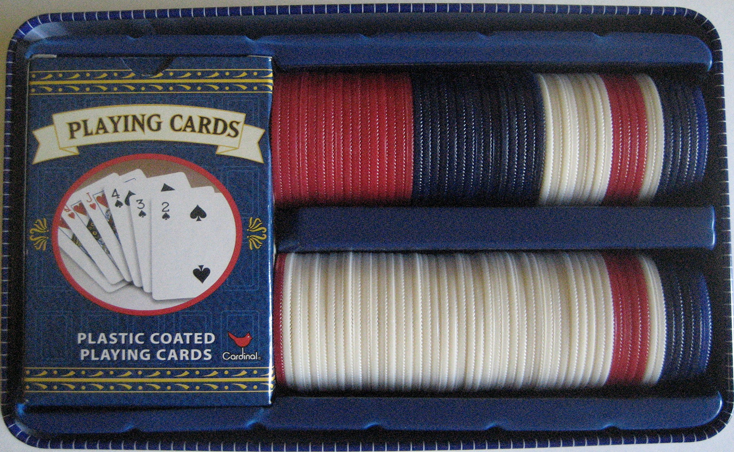 Deluxe Playing Cards, Poker Chips & Dice