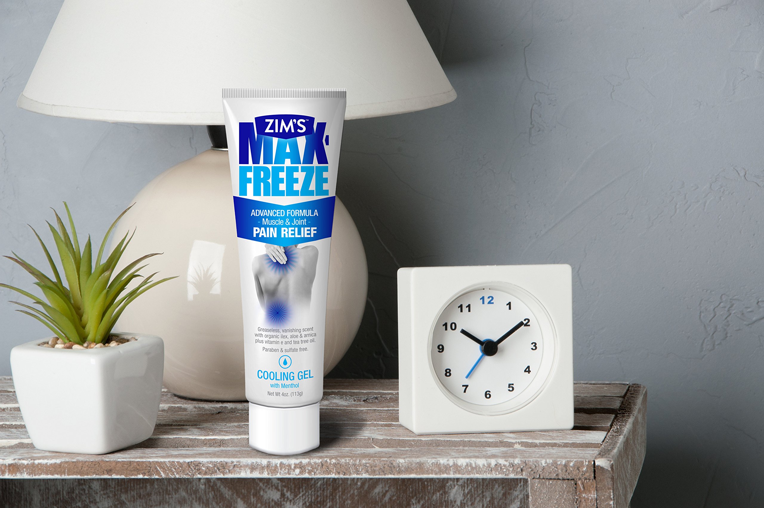 Zim's Max-freeze Gel, 4-Ounce