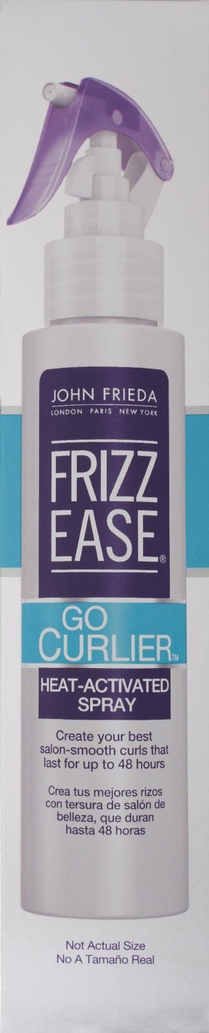 John Frieda Frizz-Ease Go Curlier Heat-Activated Spray 3.50 oz (Pack of 2)