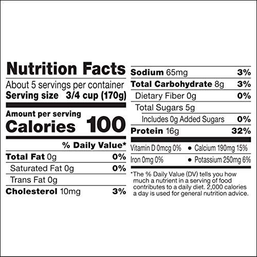 Wallaby Organic Aussie Greek Nonfat Yogurt, Plain, 32 oz. USDA Organic