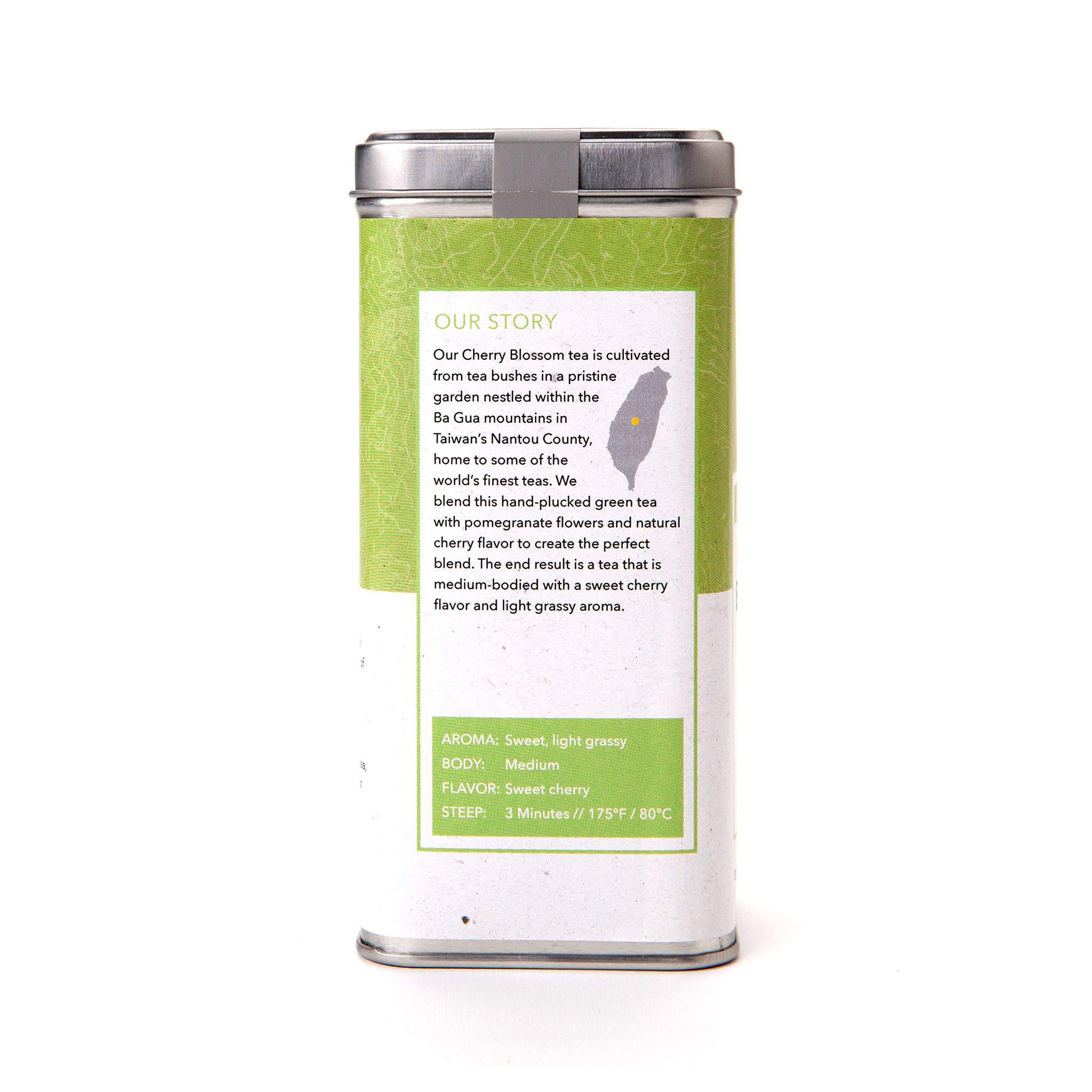 The Coffee Bean & Tea Leaf Cherry Blossom Green Tea, Fruit Tea, Whole Leaf Tea Bags, 20 Count