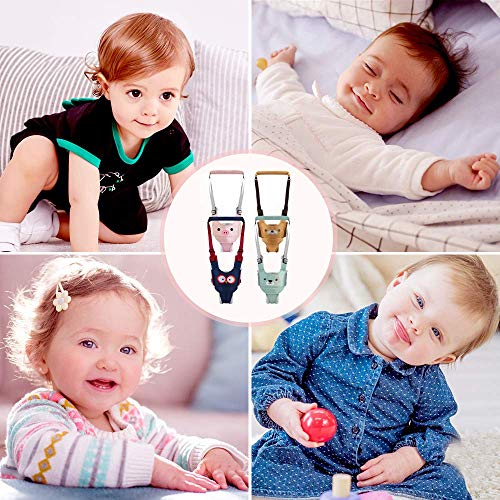 Baby Walking Harness - Handheld Kids Walker Helper - Toddler Infant Walker Harness Assistant Belt - Help Baby Walk - Child Learning Walk Support Assist Trainer Tool (Pink Pig)