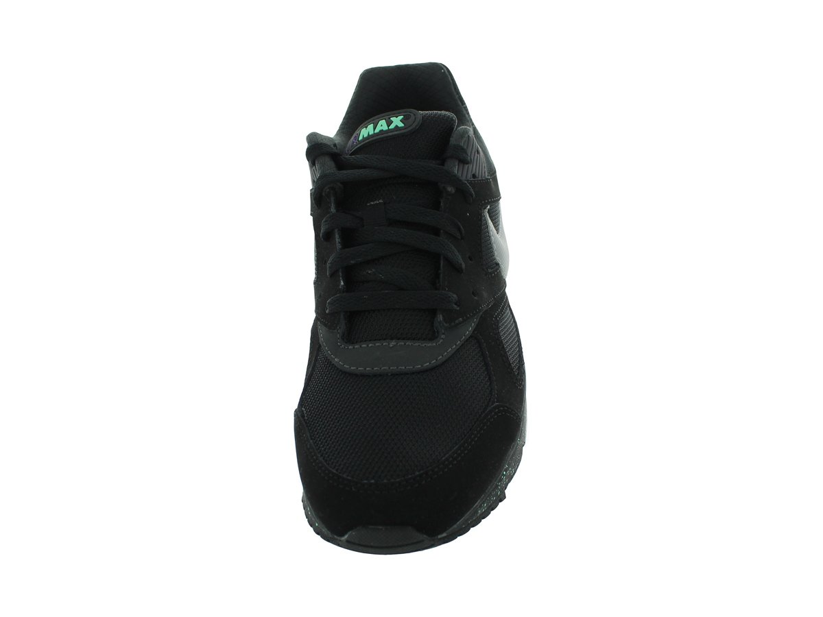 Nike Men's Air Max IVO Black/Mtt Slvr/Grn Glw/Elctr Prp Running Shoes 9 Men US