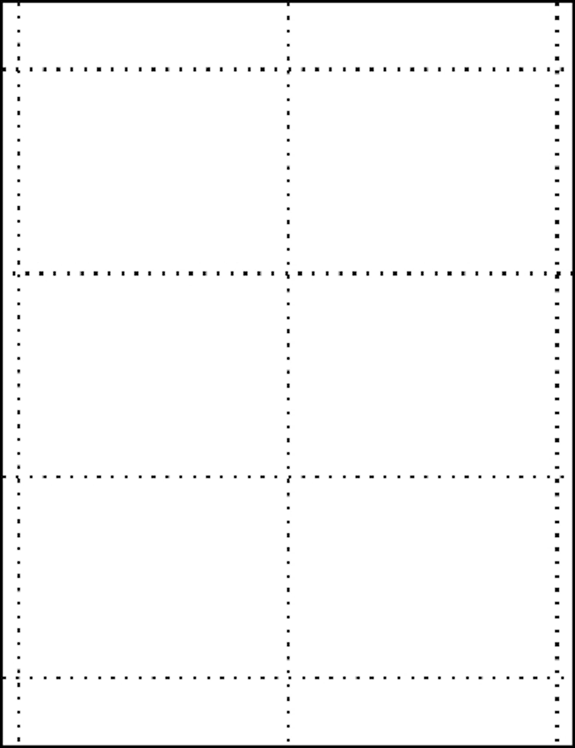 MACO Laser/Ink Jet White Name Tags, 3" x 4", 6 per Sheet, 300 per Box (ML-8520)