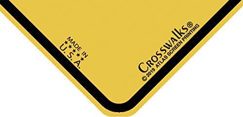 CROSSWALKS Tortoise Crossing 12" X 12" Aluminum Sign (X285)
