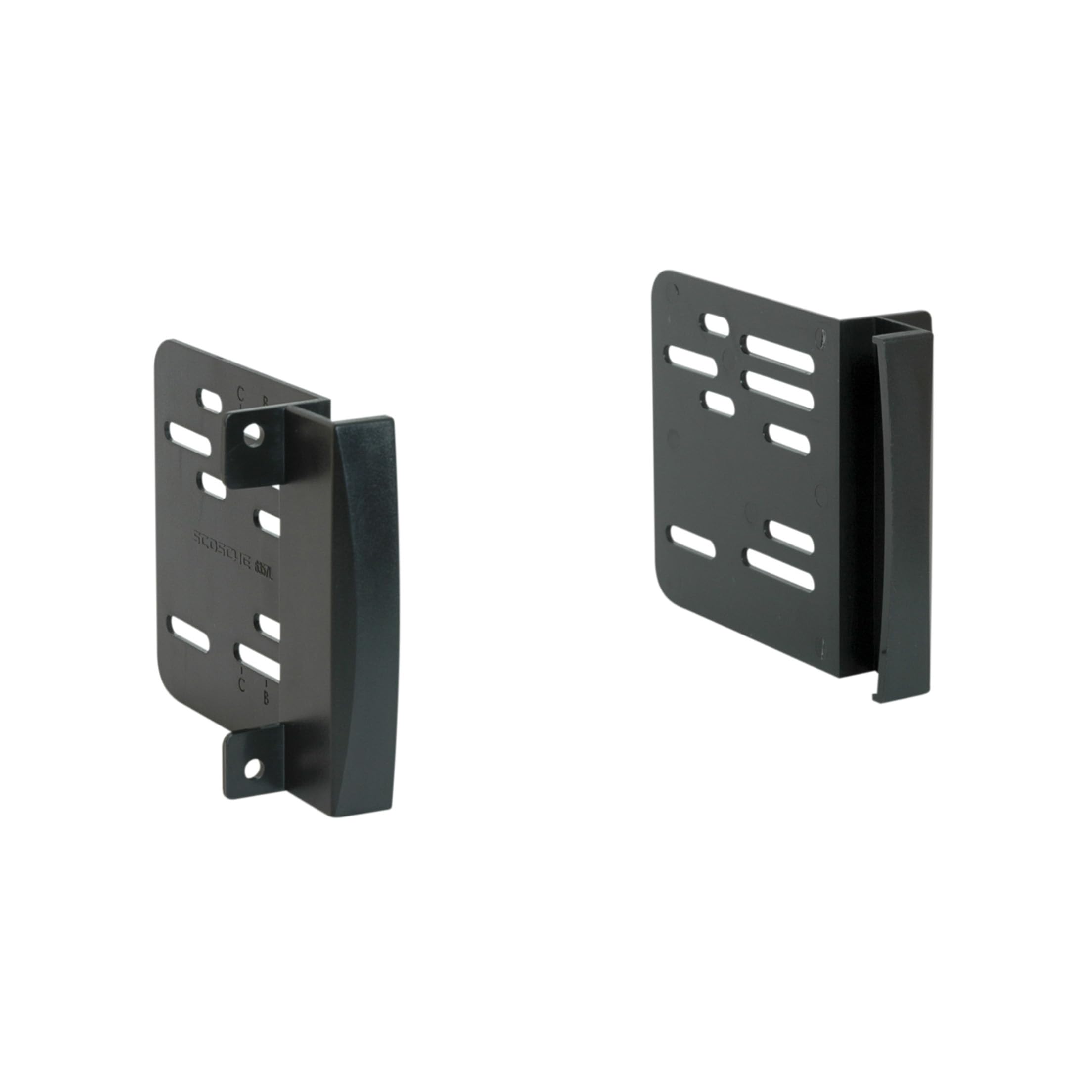 Scosche CR1291B Double DIN Radio Install Dash Kit Compatible with Select 2007-19 Chrysler, Dodge, Jeep, Mitsubishi and VW Vehicles - Car Stereo Install Kit - See Fit Guide in Images to Verify Vehicle