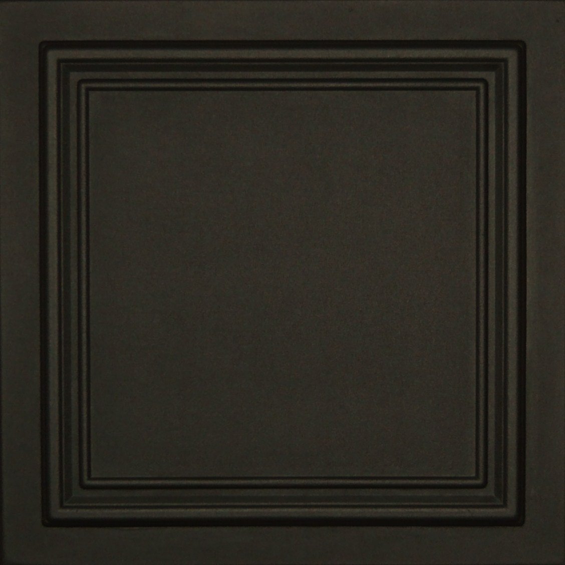 Euro-Deco Ceilings, Inc. R24B Black 20x20 Amazing Styrofoam Tin Look Ceiling Tiles Easy to Glue up on Any Type of Surface