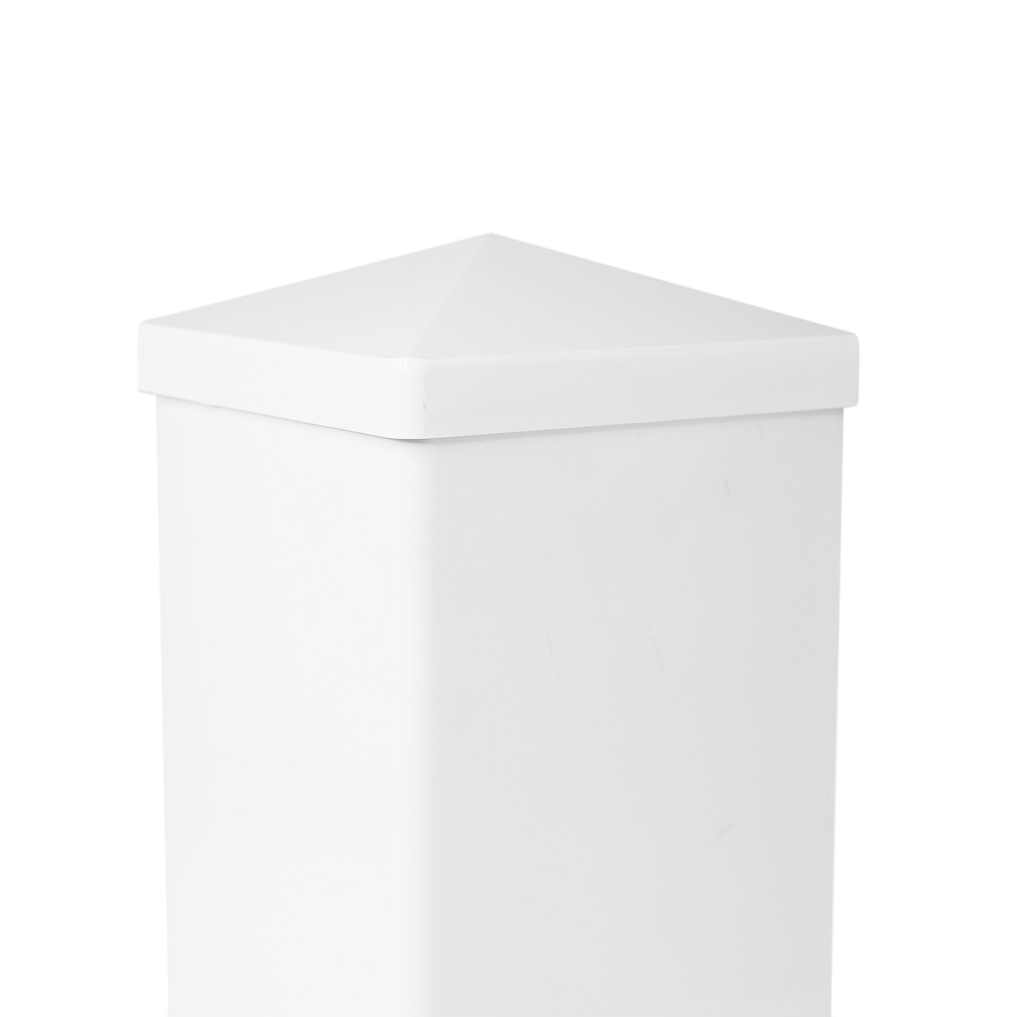 Classy Caps PF744 Pyramid PVC Post Cap, 4" x 4"