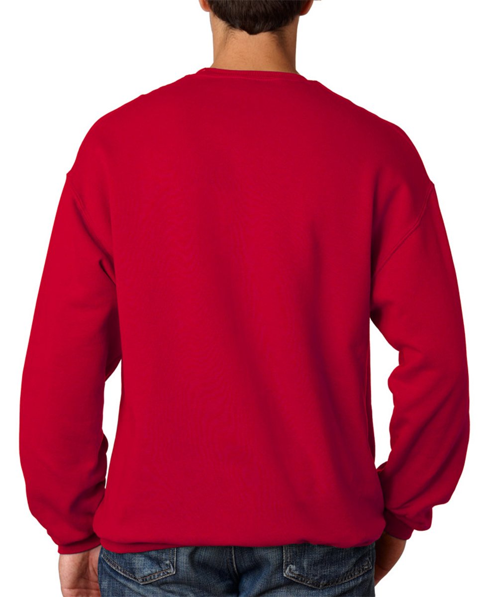 Jerzees Men's NuBlend Crew Neck Sweatshirt, Texas Orange, Large