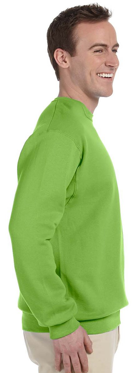 Jerzees Men's NuBlend Crew Neck Sweatshirt, Texas Orange, Large