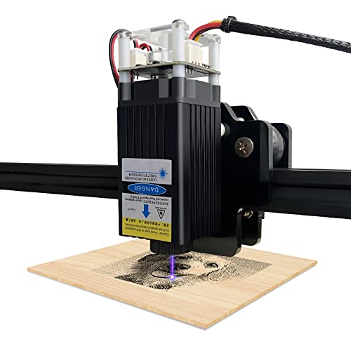 LASER TREE Laser Engraver Module, 20W Laser Engraving Cutting Module CNC, 4W Optical Output Power, Adjustable Focal, 450nm Laser Head for Laser Engraver Cutter Machine DIY Engrave Wood Paper Leather