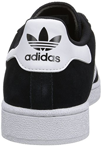 adidas Originals Men's Campus Fashion Sneaker,Black/White/Black,4.5 M US