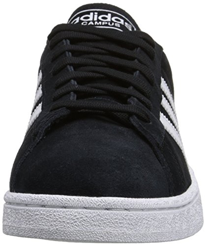 adidas Originals Men's Campus Fashion Sneaker,Black/White/Black,4.5 M US