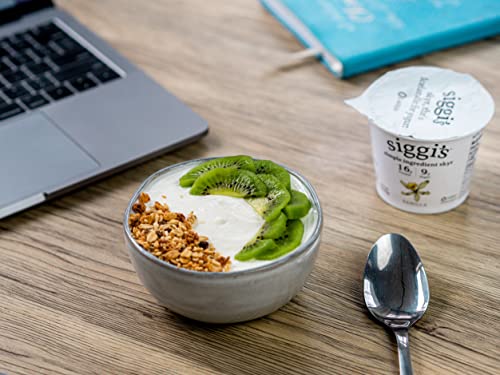 siggi’s® Icelandic Strained Nonfat Yogurt, Vanilla, 5.3 oz. Single Serve Cup – Thick, Protein-Rich Yogurt