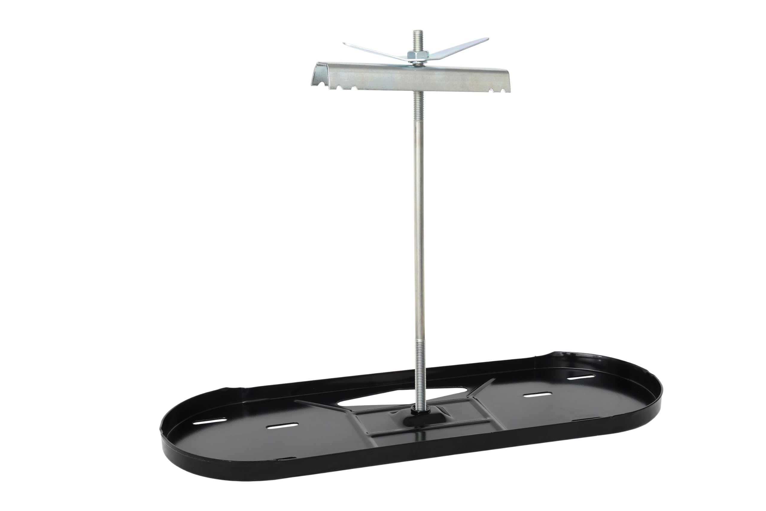 Flame King Dual RV Propane Tank Cylinder Rack for RVs and Trailers for 20lb Tanks - KT20MNT (Tanks Sold Separately)