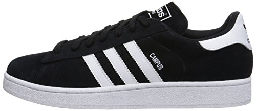 adidas Originals Men's Campus Fashion Sneaker,Black/White/Black,4.5 M US