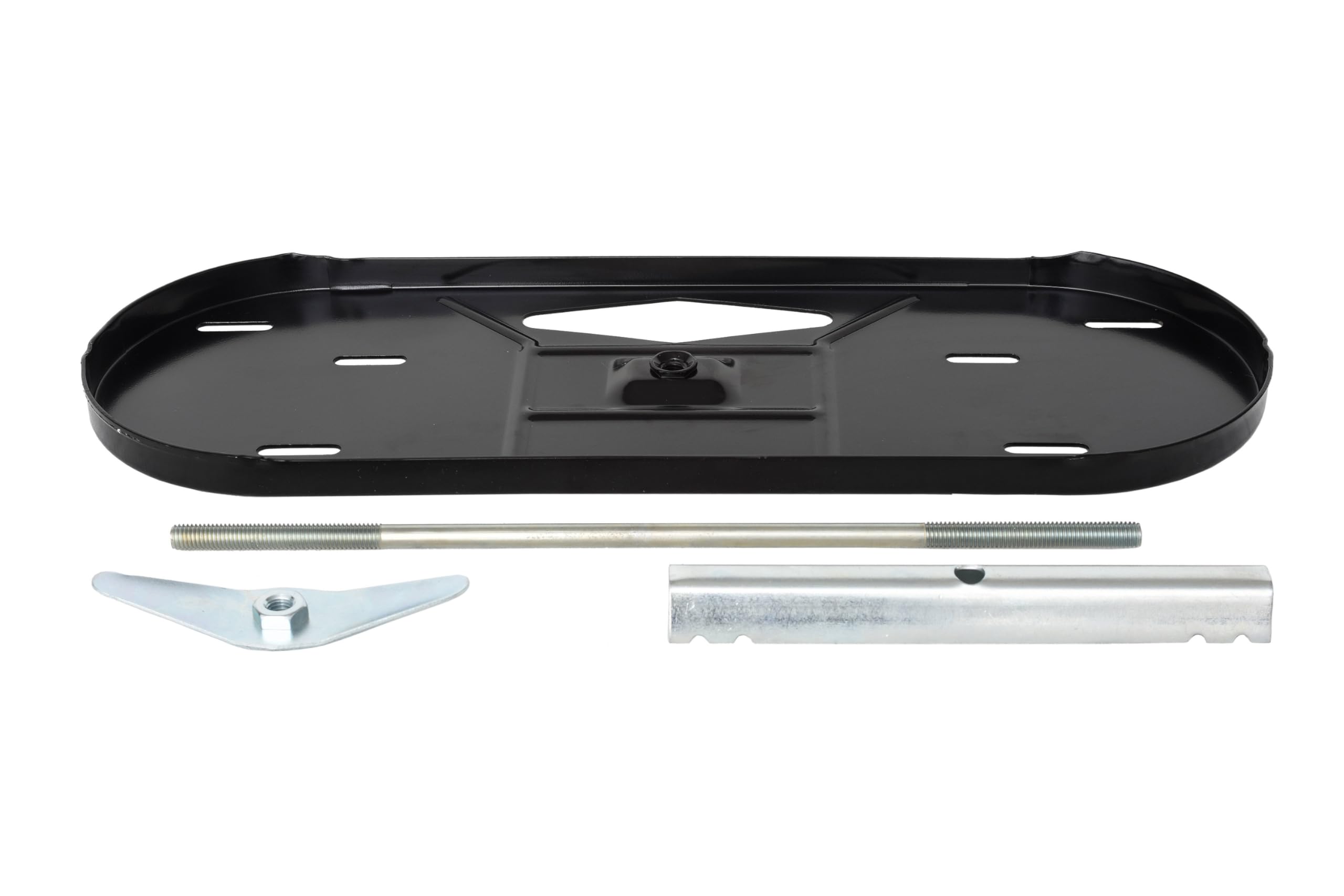 Flame King Dual RV Propane Tank Cylinder Rack for RVs and Trailers for 20lb Tanks - KT20MNT (Tanks Sold Separately)