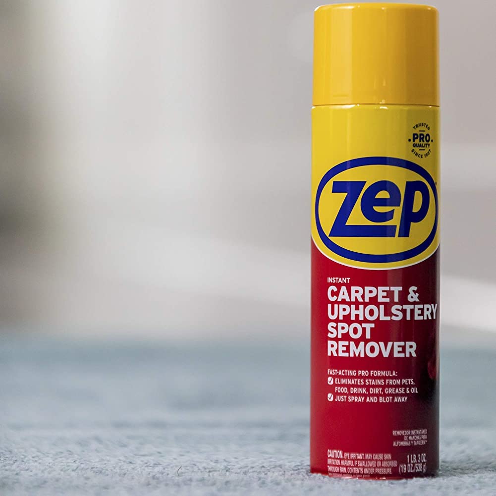 Zep Instant Carpet and Upholstery Spot Remover 19 ounce - ZUSPOT19 - No Scrubbing!
