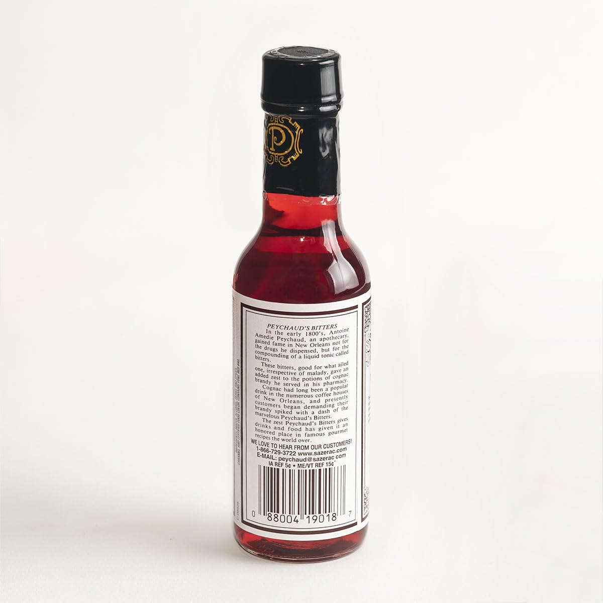 PEYCHAUD'S | Aromatic Cocktail Bitters | Premier, Gold Medal | 35% by Volume (5oz)