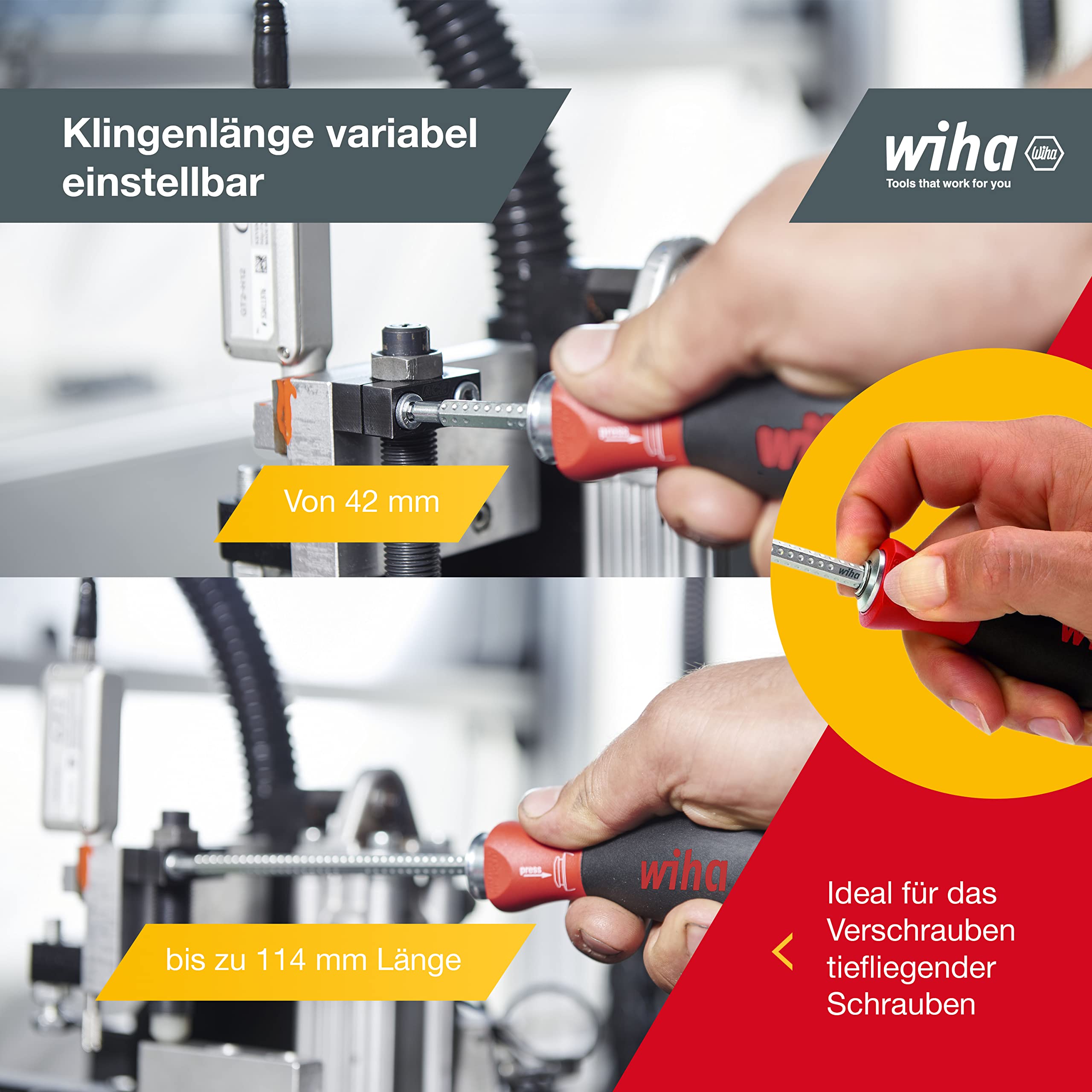 Wiha 269EB11 System 4 Combi- Screwdriver Set 11 Piece