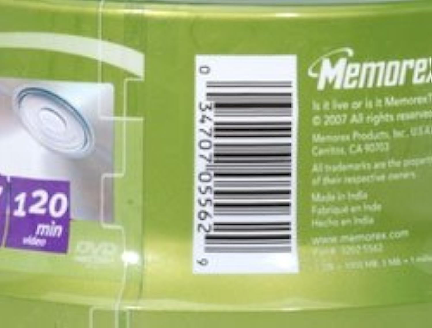 Memorex DVD-RW 4.7GB