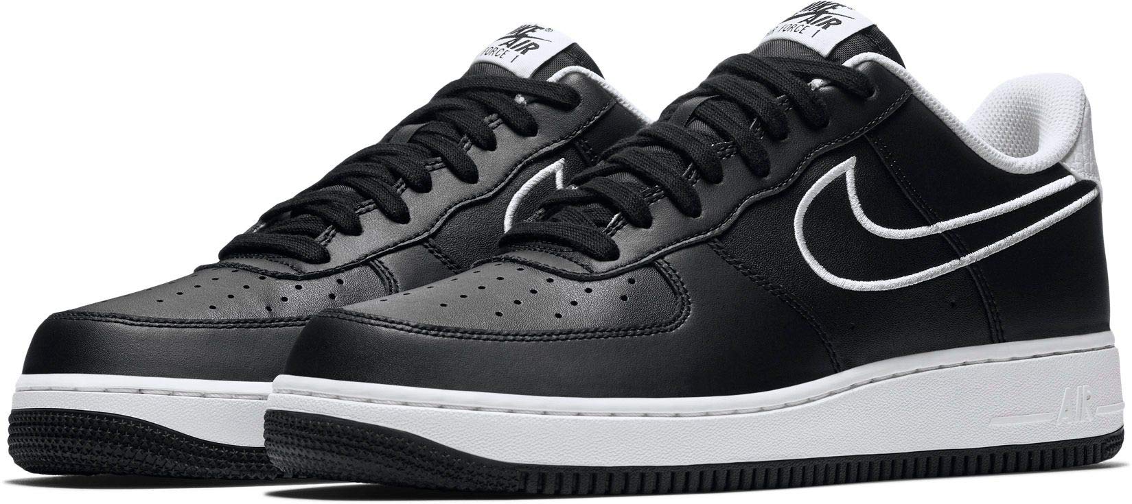 Men Nike Air Force 1 '07 Low Black / Black 315122-001 Size 13