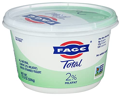 FAGE Total Greek Yogurt, 2% Reduced Fat, Plain, 16 oz