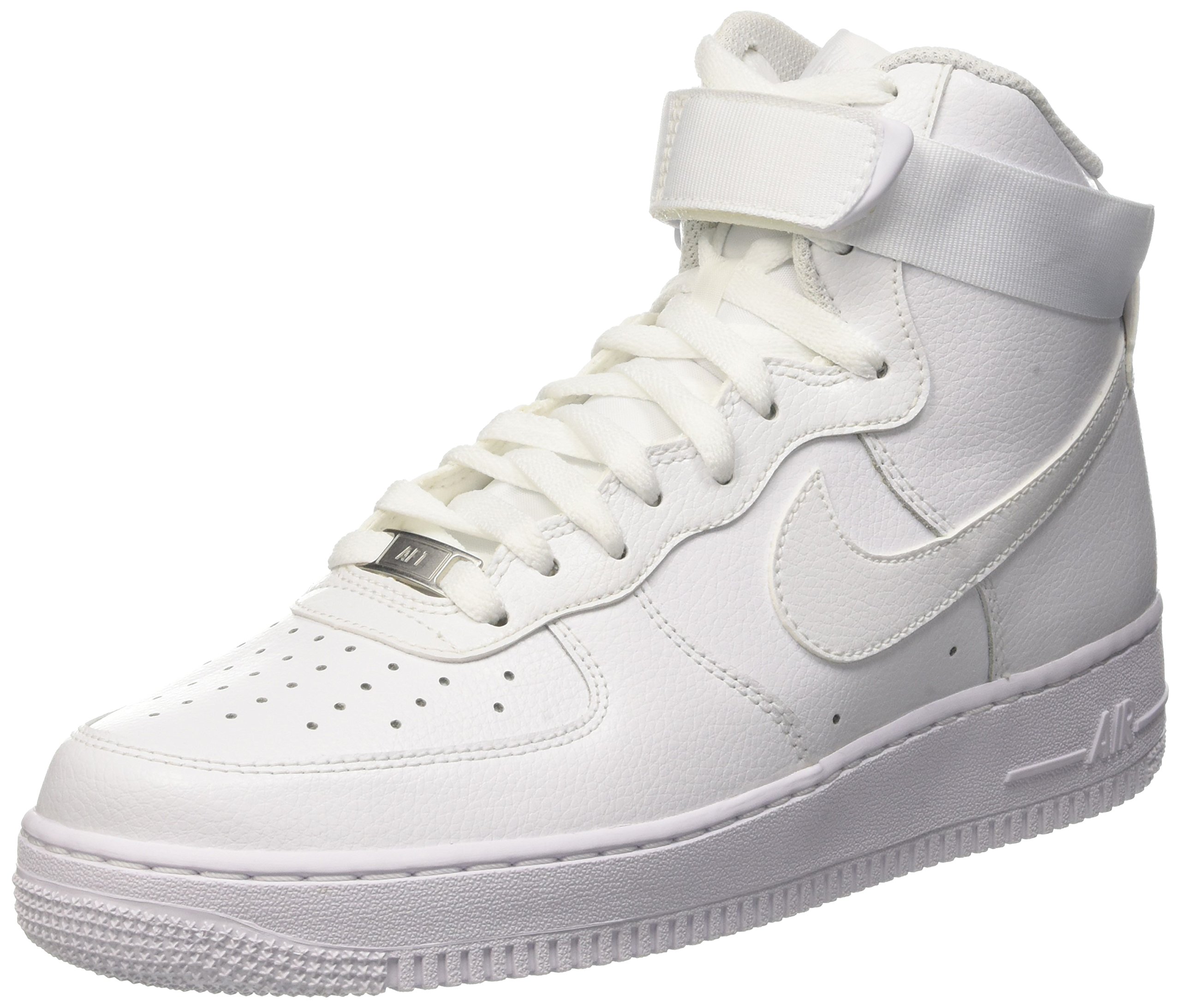 NIKE Men's Basketball Shoes, Blanc Cassé Blanco White White, 11