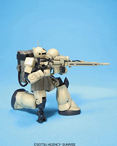 Bandai Hobby - Mobile Suit Gundam - #71 MS-05L ZAKUI Sniper Type, Bandai HGUC 1/144 Model Kit