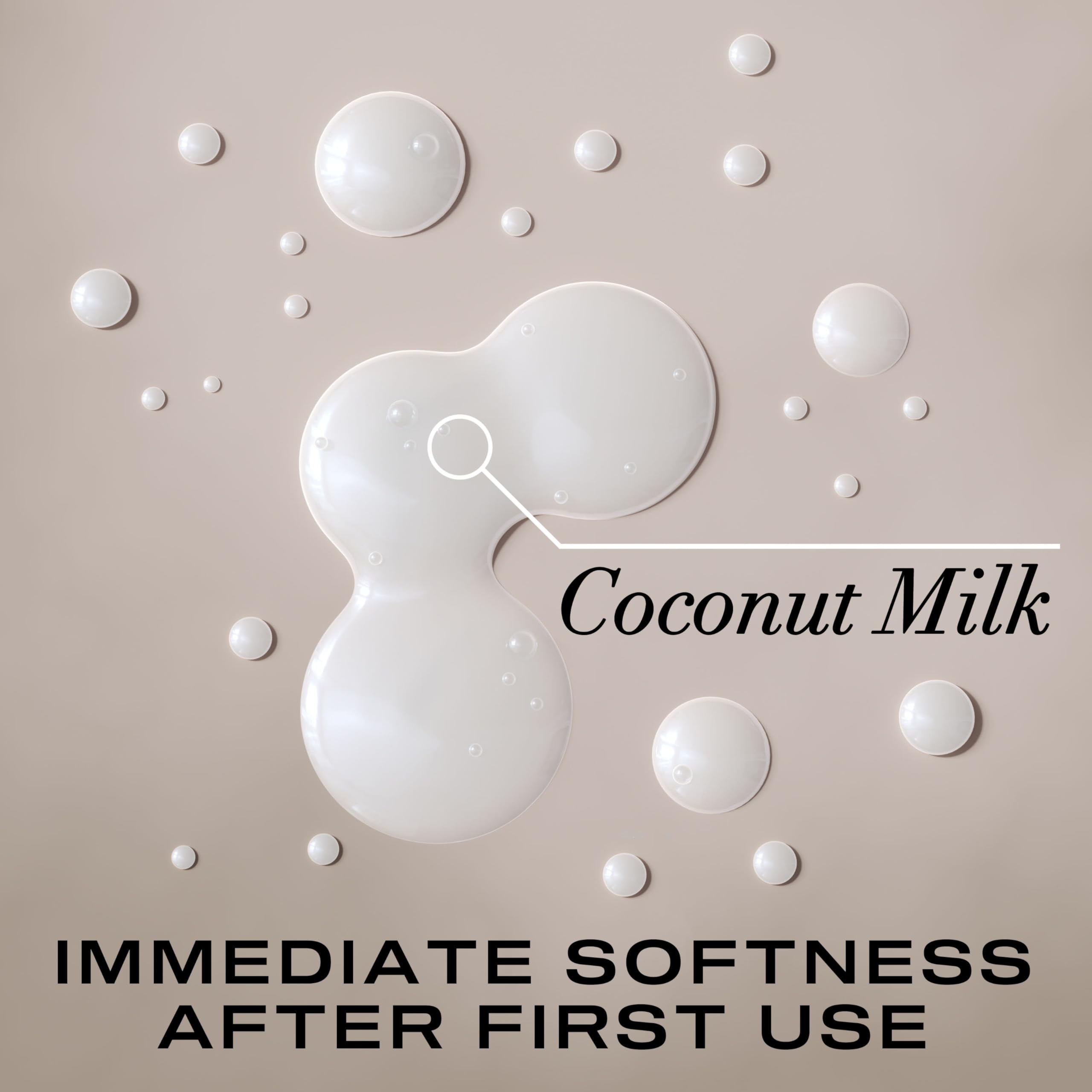 OGX Nourishing + Coconut Milk Moisturizing Shampoo, Hydrating & Restoring Shampoo Moisturizes for Soft Hair After the First Use, Paraben-Free, Sulfate-Free Surfactants, 13 fl. oz