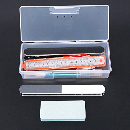 Rustark 21Pcs Modeler Basic Tools Craft Set Hobby Building Tools Kit for Gundam Car Model Building