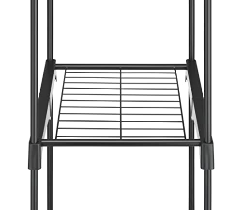 Whitmor Deluxe Double Rod Freestanding Closet Heavy Duty Storage Organizer