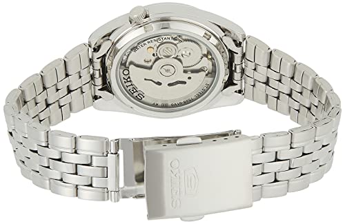 Seiko Men's SNK361 Stainless Steel Analog with Black Dial Watch