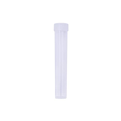 Embroidery Needle Tube Needle Tube Organizer Transparent Bottle Accessaries for Knitting Cross Embroidery Needle Accessories 10pcs ( 60 ) Plastic Needle Container