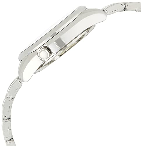 Seiko Men's SNK361 Stainless Steel Analog with Black Dial Watch