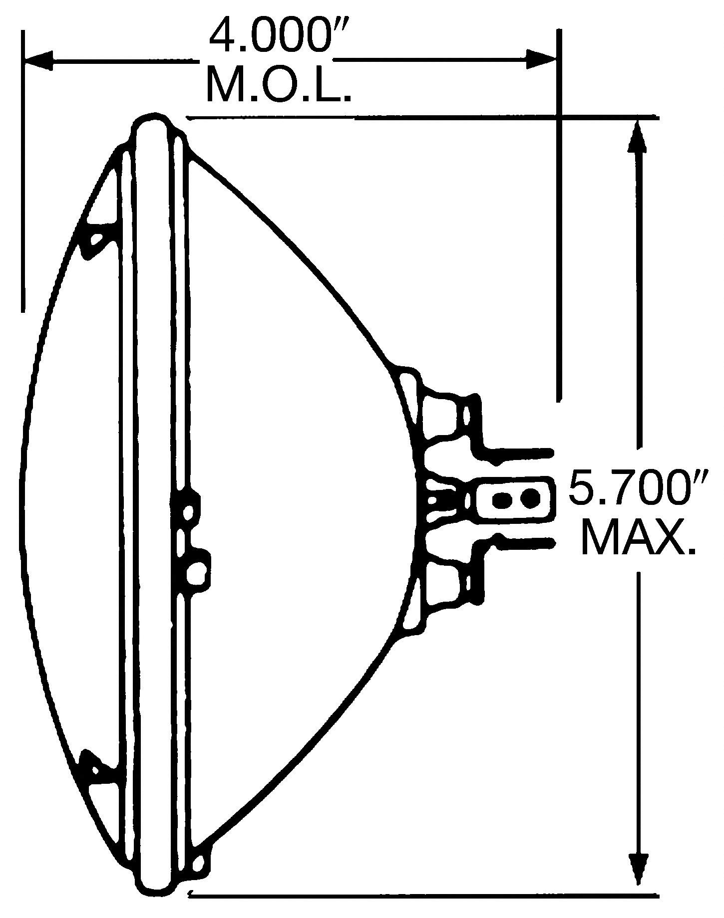 Wagner Lighting H4467 Standard Multi-Purpose Light Bulb Box of 1